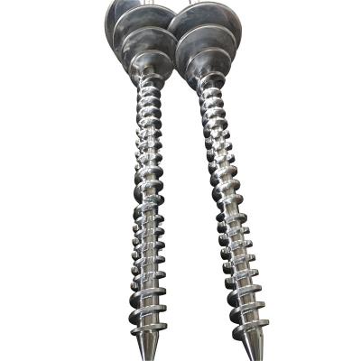 China SACM645 Rubber Bimetallic Screw Barrel For Plastic Extruder Machine for sale