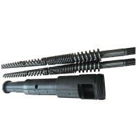 China 0.5-0.8mm Twin Screw Barrel Conical For Cincinnati Milacron Extruder Machine for sale