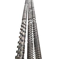 China 38CrMoAIA Extruder Screw Barrel For PP PET PE Extrusion Machine for sale