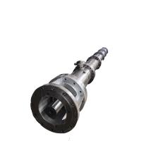 China AISI4140 Screw Barrel For Extruder SKD61 For Sheet And PVC Pipe Machine for sale