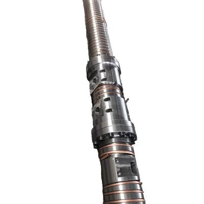 China 2.0-3.0mm Extruder Screw Barrel Film Blown Screw Cylinder For Plastic Machine for sale