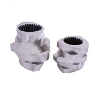 China Mirror Polish Segment Screw Cr12MoV For Double Screw Extruder for sale