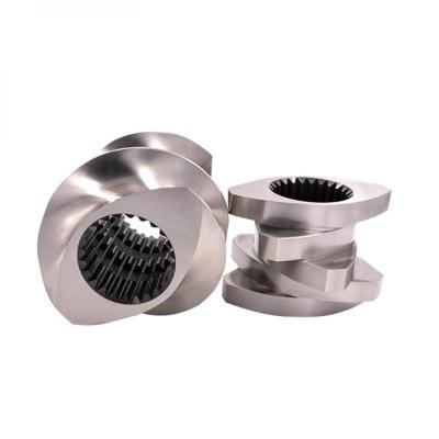 China Parallel Twin Segment Screw For Plastic Extruder Machine for sale