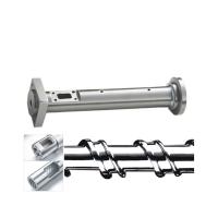 China HRC55 - 62 Bimetallic Screw Barrel Of Extrusion Machine With Chrome Plated Surface for sale