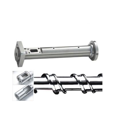 China HRC55 - 62 Bimetallic Screw Barrel Of Extrusion Machine With Chrome Plated Surface for sale