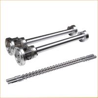 China HDPE LDPE Film Extrusion Screw Barrel Plastic Extruder Barrel for sale