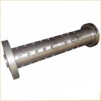 China Nitrided Screw Barrel Rubber For Rubber Machine To Make Rubber Film for sale