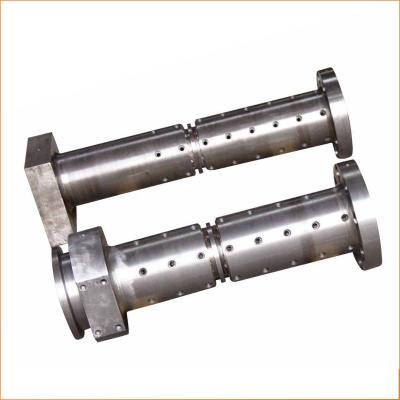 China Pin Rubber Screw Barrel For Extrusion Machine SKD61 To Make Tire Rubber Cable for sale
