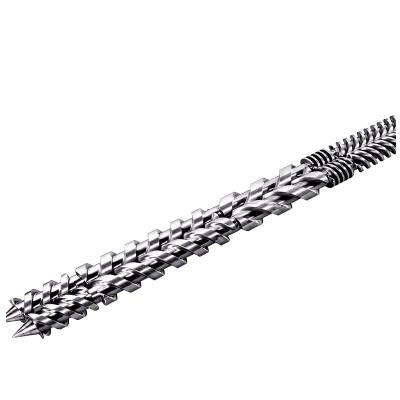 China 0.5-0.8mm Parallel Twin Screw Barrel With Nickel Tungsten Based Alloy Coating for sale