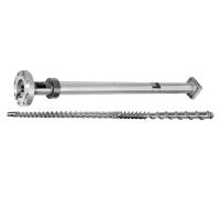 China Hardened PVC Screw Barrel Chrome Plating For Plastic Machine for sale