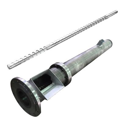 China Single Nitriding Screw and Barrel for PE/PP/ABS/Pet Plastic Machine for sale