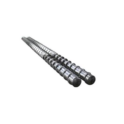 China Sjz80/156 Conical Twin Screw Barrel With Air Cooling For PVC UPV for sale