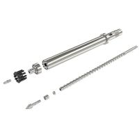 China SKD61 Bimetallic Injection Machine Screw And Barrel For Plastic Cup Machine for sale