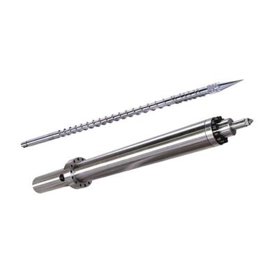 China SKD61 Injection Screw Barrel 0.5-0.8mm For Haitian Injection Molding Machine for sale