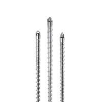 China 42CrMo Injection Screw Barrel 38CrMoAlA For Haitian Injection Molding Machine for sale
