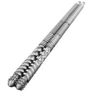 China PVC PP Pipe Parallel Twin Screw Barrel Of Extrusion Machine PE PVC PP Pipe for sale