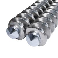 China PVC Pipe Parallel Twin Screw Barrel Of Extruder Machine With Copper Tube 3.0mm for sale