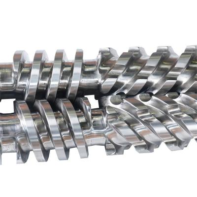 China SKD61 Conical Twin Screw Barrel 38CrMoAIA For Kmd70 Krauss Maffei  Extruder Machine for sale