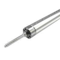 China Exhaust Vented Screw Barrel AISI4140 For Recycled Plastic Pelletizing for sale