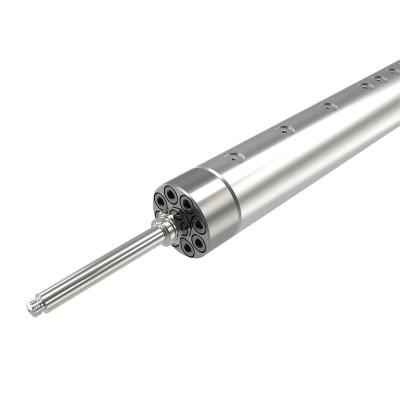 China Exhaust Vented Screw Barrel AISI4140 For Recycled Plastic Pelletizing for sale