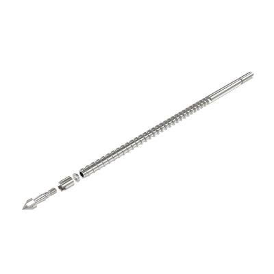 China 200mm Vented Screw Barrel SKD61 For Recycling Pelletizing Machines for sale