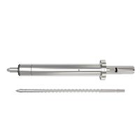 China 190mm Vented Barrel Extruder SKD61 For PVC Pipe UPVC Profile for sale