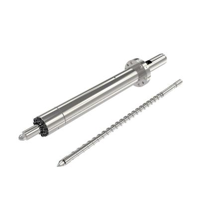 China 38CrMoAIA Vented Barrel Extruder For HDPE And LDPE Extrusion Machine for sale