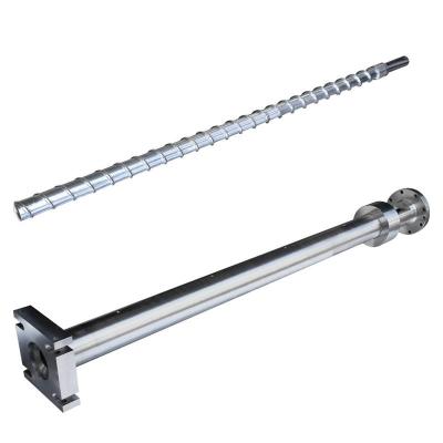 China Single Plastic Extruder Screw And Barrel For PP/PE/PET Extrusion Machine for sale