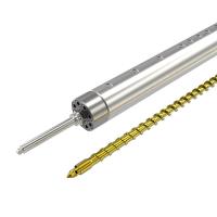 China Anti Corrosion Bimetallic Barrel Screw Extruder For Film Blown Machine for sale