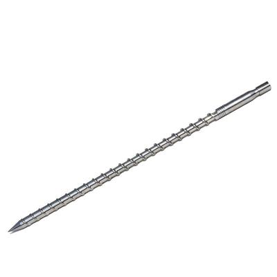 China Nitrided Bimetallic Single Screw Barrel For Rubber Machine for sale