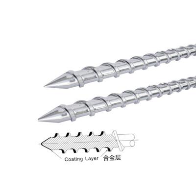 China SKD61 SKD11 Full Hard Screw Barrel For Extruder Processing Flexible for sale