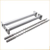China 0.5-0.8mm Single Screw Extruder Barrel For Blow Molding Extruders To Process HDPE/LDPE for sale