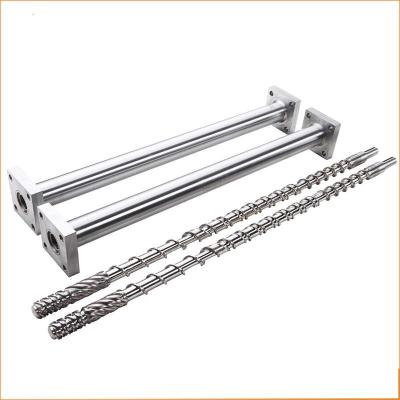 China 0.5-0.8mm Single Screw Extruder Barrel For Blow Molding Extruders To Process HDPE/LDPE for sale
