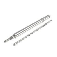 China SACM645 Single Screw Barrel AISI4140 For Mask Melt Brown Fabric Extruder for sale