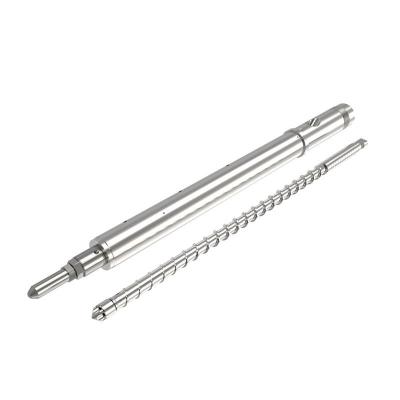 China SACM645 Single Screw Barrel AISI4140 For Mask Melt Brown Fabric Extruder for sale