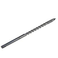 China 0.5-0.8mm Screw Barrel Of Extruder For Plastic Extrusion And Rubber Machine for sale