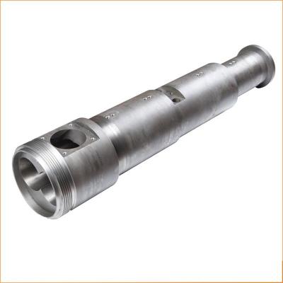 China Nitrided Bimetallic Conical Screw Barrel for sale