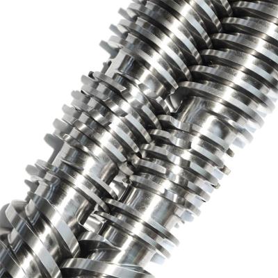 China 67mm 72mm Conical Twin Screw Barrel For Extruder Machine for sale