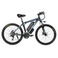 China Lithium Battery 26 Inch Electric Mountain Bike SMLRO C6 With Cutoff Brake for sale