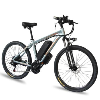 China 17.5Ah Shimano Electric Mountain Bike 31km - 60km Per Power Downtube for sale