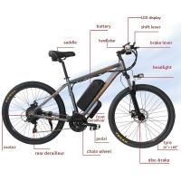 China 17.5Ah Shimano Electric Mountain Bike 31km - 60km Per Power Downtube for sale
