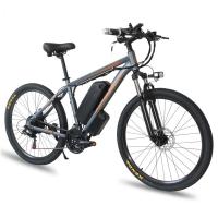 China 17.5Ah Shimano Electric Mountain Bike 31km - 60km Per Power Downtube for sale