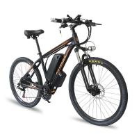 China 17.5Ah Shimano Electric Mountain Bike 31km - 60km Per Power Downtube for sale