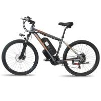China LED Headlight 26 Inch Electric Mountain Bike Battery Assist KETELES Multipattern for sale