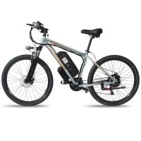 China LED Headlight 26 Inch Electric Mountain Bike Battery Assist KETELES Multipattern for sale