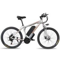 China LED Headlight 26 Inch Electric Mountain Bike Battery Assist KETELES Multipattern for sale