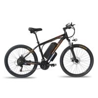 China Carbon Fibre 26 Inch Electric Mountain Bike Brushless Rear Lithium Battery for sale
