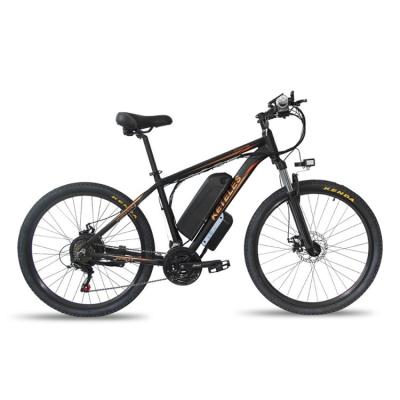 China Waterproof 26 Inch Full Suspension Mtb E Bike 500w 48V Fat Tire For Adults for sale