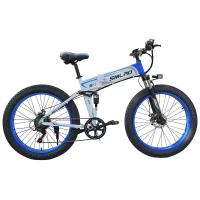 China SMLRO S11 26x4.0 inch Fat Tire Folding E-Bike 1000W Motor 10.4AH Lithium Battery Electric Bike Drop Shipping Available for sale