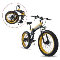 China EU Quality 26x4.0 inch Fat Tire Folding E-Bike 1000W Motor 13AH Lithium Battery 21-Speed Electric Bike Drop Shipping Available for sale